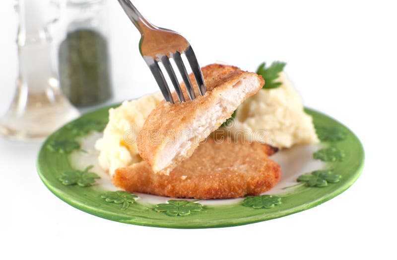 Filet photo stock. Image du cuvette, camelote, diner - 15249094