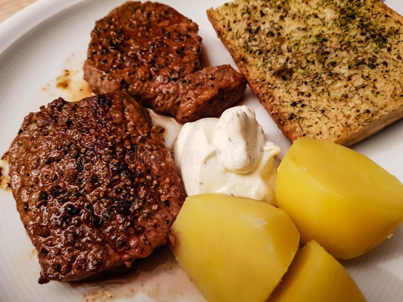 Filet beef Steak stock image. Image of meal, delicious - 237313587