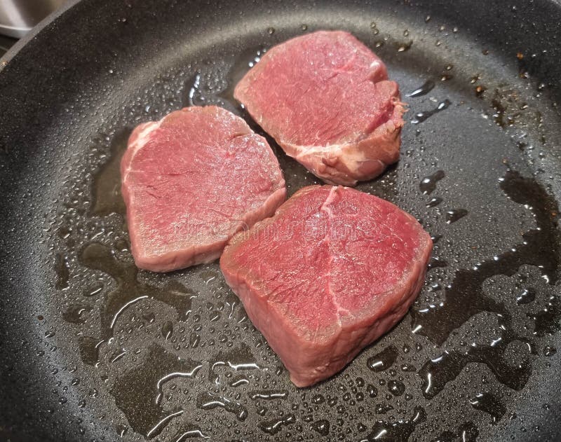 Beef steak fillet stock image. Image of barbecue, grill - 258722625