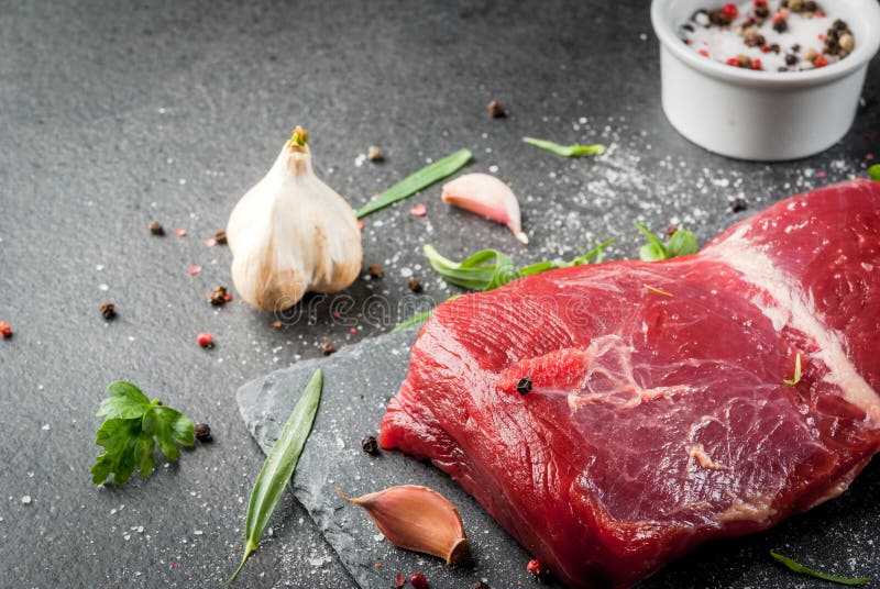 Filet de boeuf cru photo stock. Image du projectile, parts - 27242854