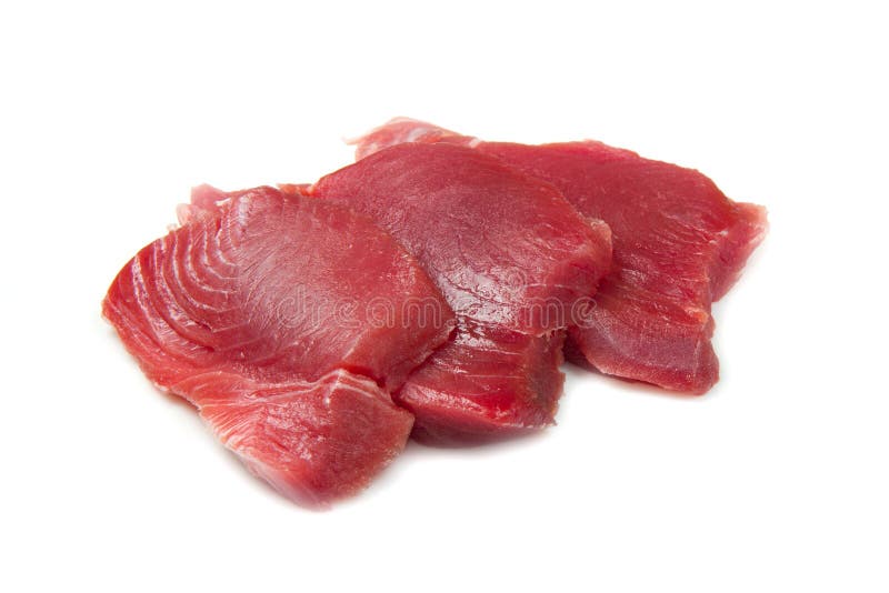 Filet de thon frais photo stock. Image du thon, frais - 23466616