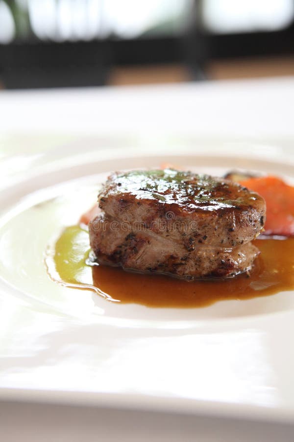 Filet mignon beef steak stock image. Image of gourmet - 141563881