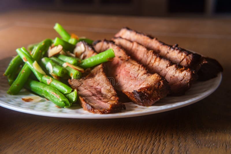 Filet Mignon Steak Dinner stock photo. Image of paleo - 174496246
