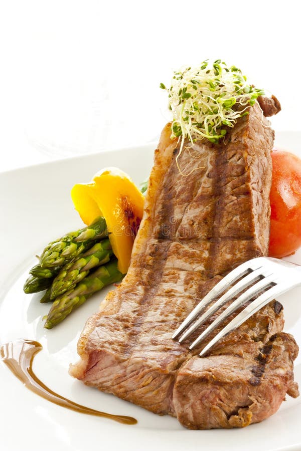 Filete foto de archivo. Imagen de carne, barbacoa, alimento - 18874562