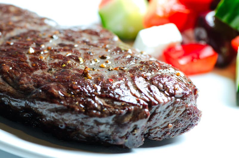 Filete Asado a La Parilla De La Ballena Foto de archivo - Imagen de ...
