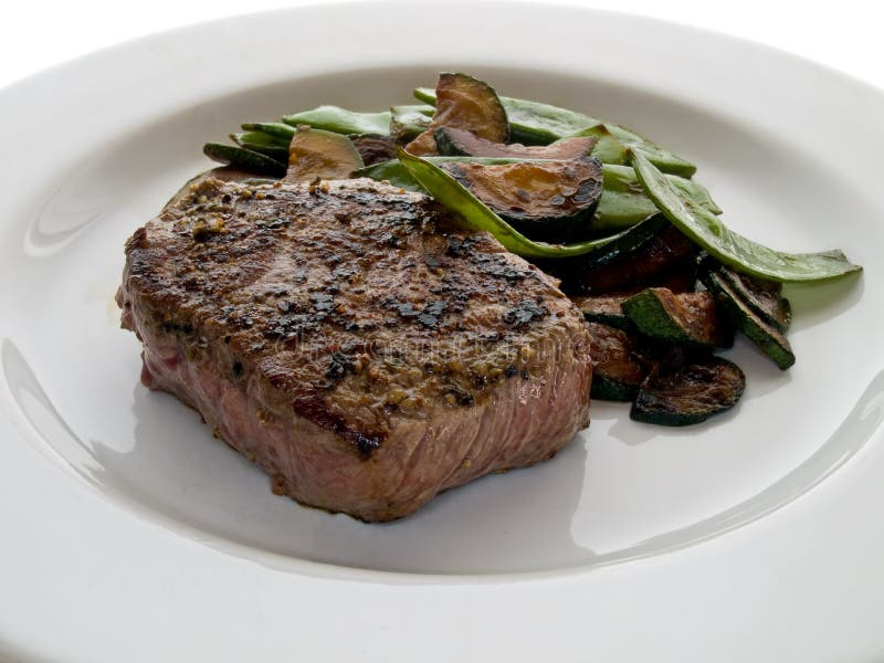 Filete De Carne De Vaca Frito Imagen de archivo - Imagen de filete ...