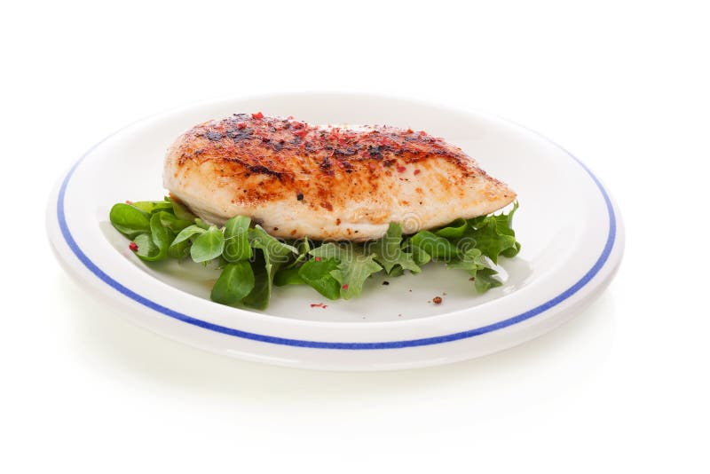 Filete De Pecho De Pollo Delicioso. Foto de archivo - Imagen de cordero ...