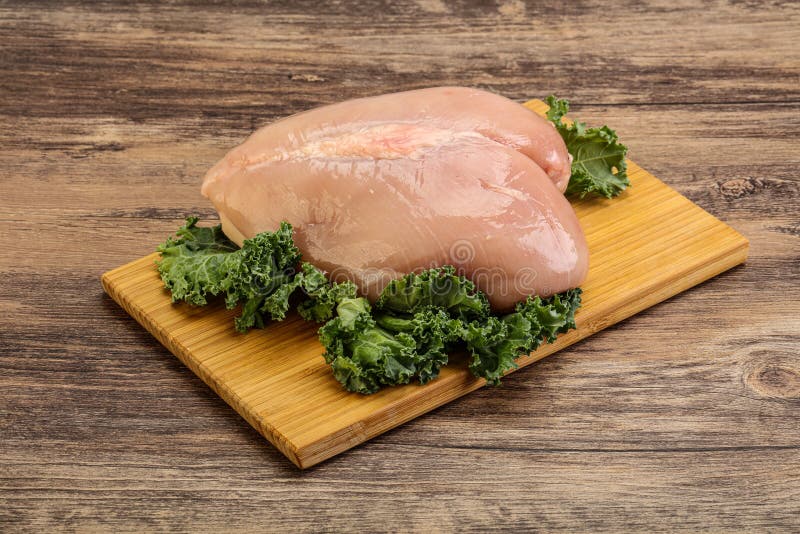 Filete De Pechuga De Pollo Sin Piel Imagen de archivo - Imagen de ...