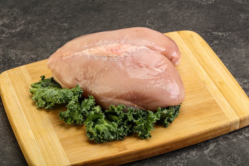 Filete De Pechuga De Pollo Sin Piel Imagen de archivo - Imagen de ...