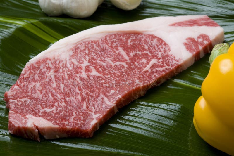 Filete de Wagyu imagen de archivo. Imagen de densamente - 10126475