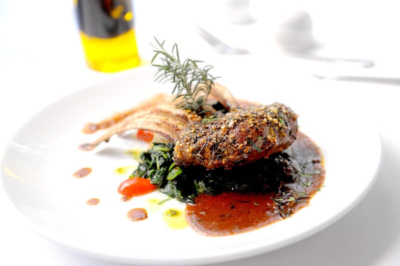 Filete del cordero imagen de archivo. Imagen de adobo - 21019899