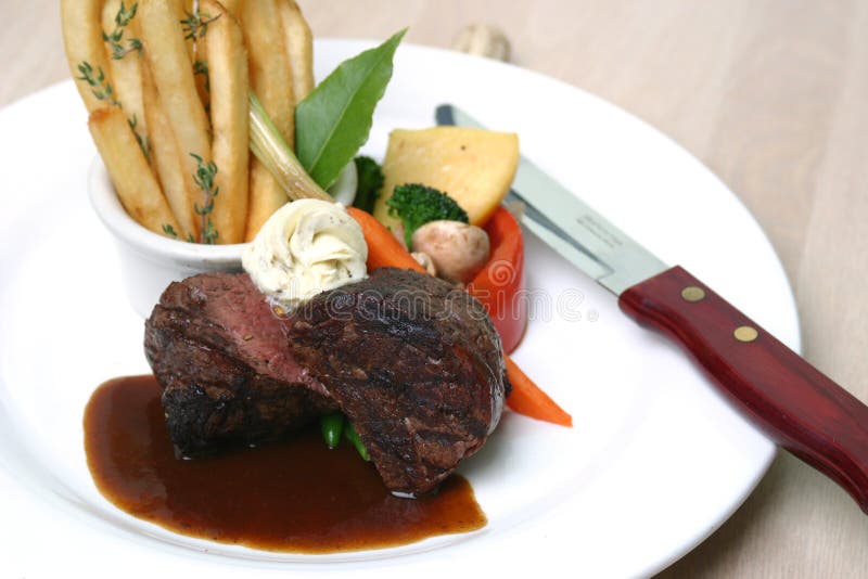 Filete del filete imagen de archivo. Imagen de fino, rojo - 189305