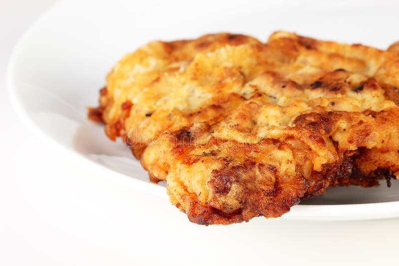 Filete frito pollo foto de archivo. Imagen de almuerzo - 31490564