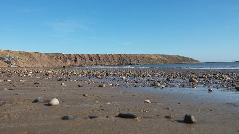Filey stock image. Image of beach, filey, scene, coastal - 127903299