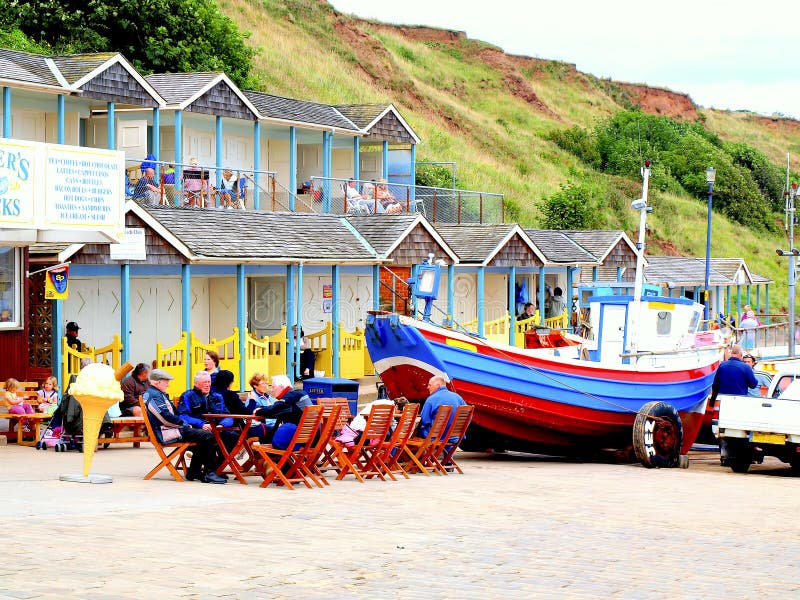 Filey, North Yorkshire. editorial photo. Image of boat - 37640451