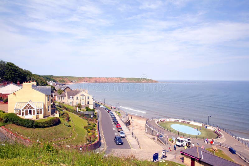 Filey, North Yorkshire. imagen editorial. Imagen de acantilados - 38974595