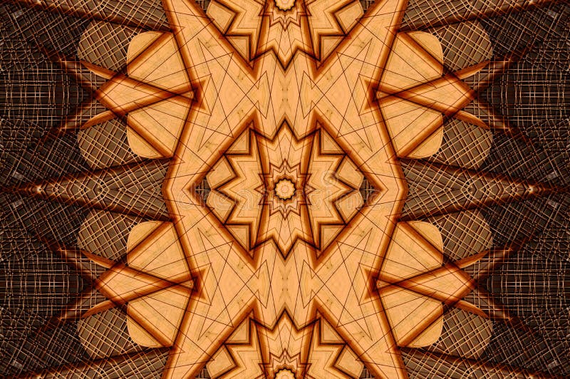 Filigree Wooden Fantasy Structure Stock Illustration - Illustration of ...