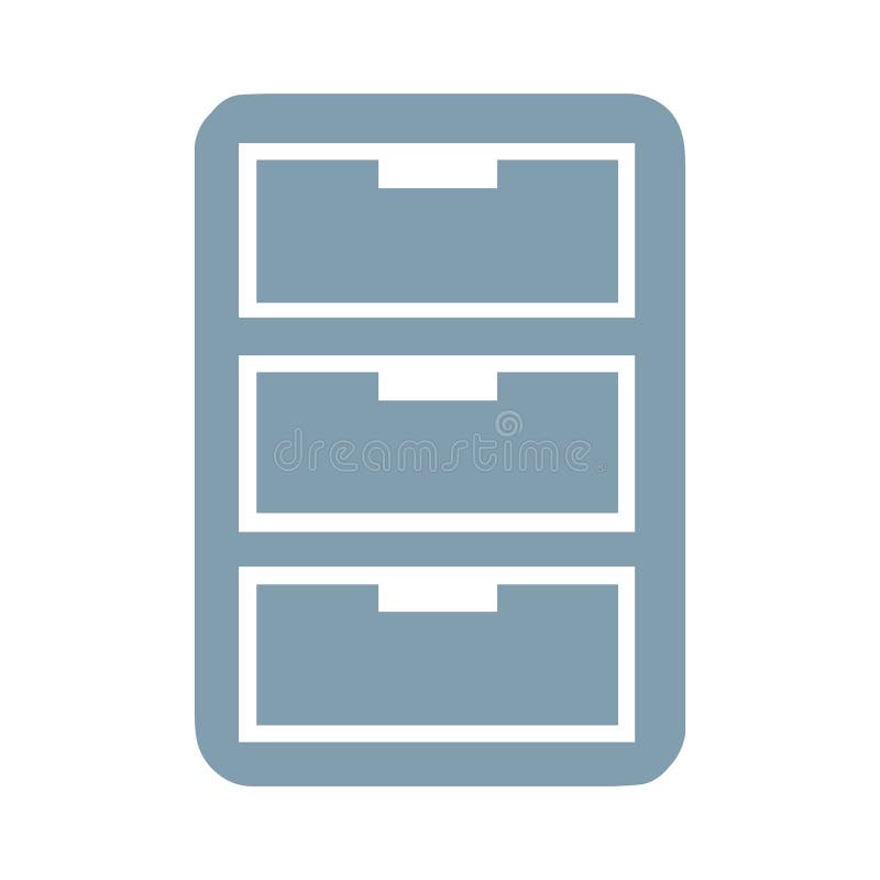 Filing Cabinet Icon Stock Illustrations – 839 Filing Cabinet Icon Stock ...