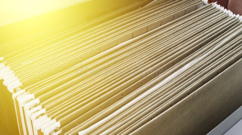 Office File Folders stock image. Image of office, searching - 265772115