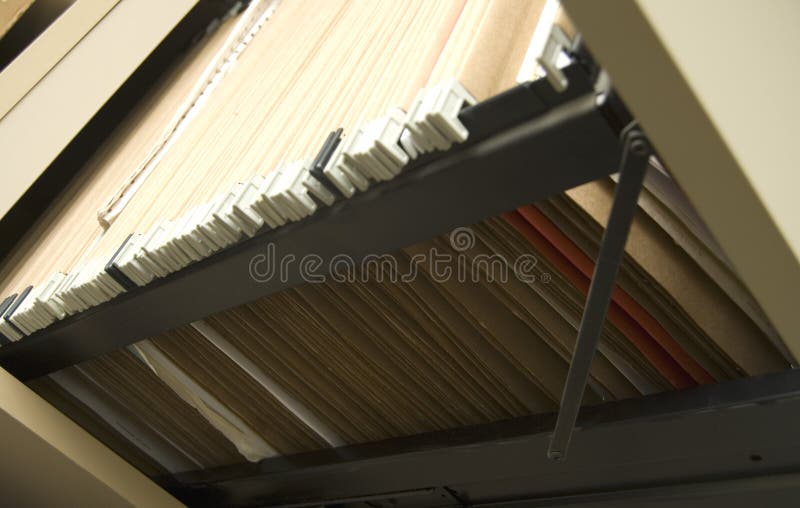 Filing Cabinet Drawer Open Files Folders Office Stock Photos - Free ...