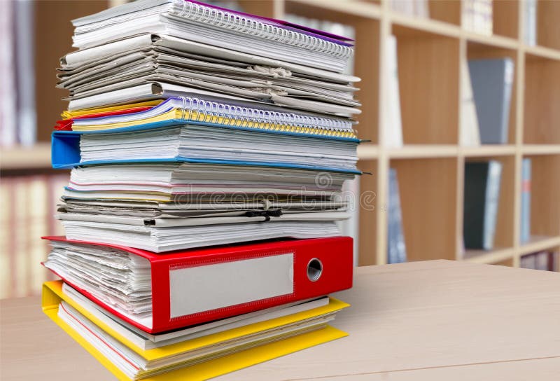 Messy Filing Cabinet stock image. Image of storage, document - 16344511