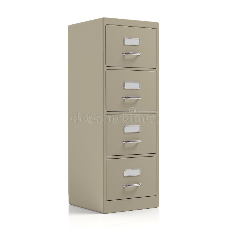 White Filing Cabinets Stock Illustrations – 125 White Filing Cabinets ...