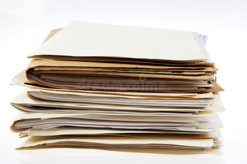 Stack of Documents stock photo. Image of documentation - 2997752