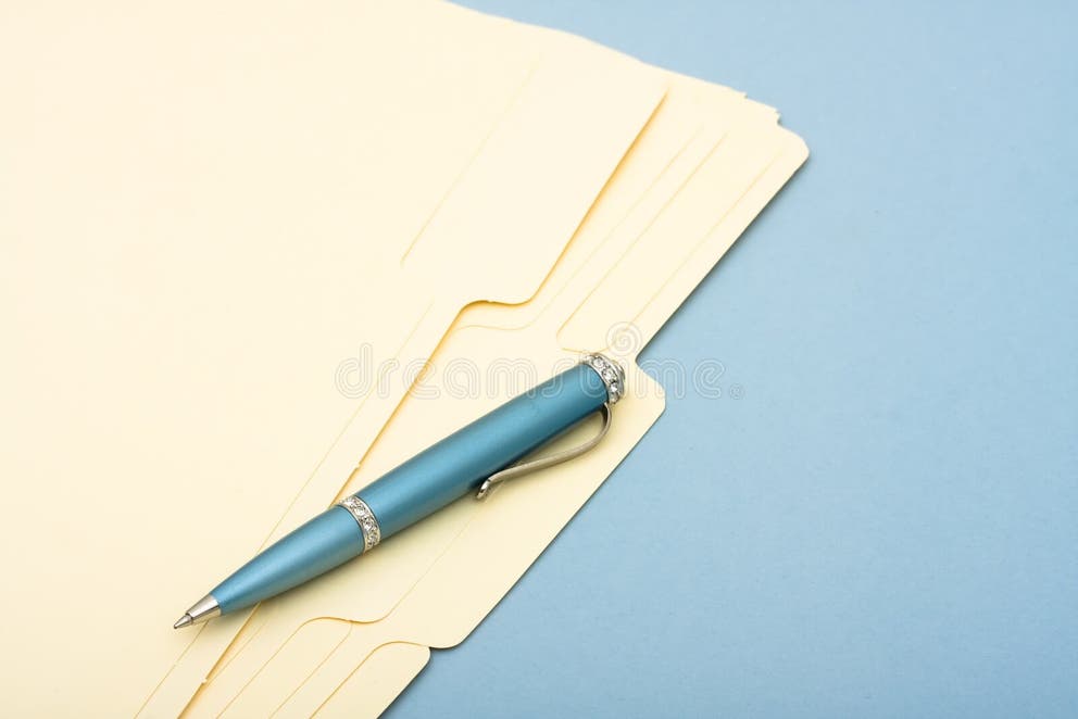 Filing Reports stock photo. Image of writing, space, reports - 9859298