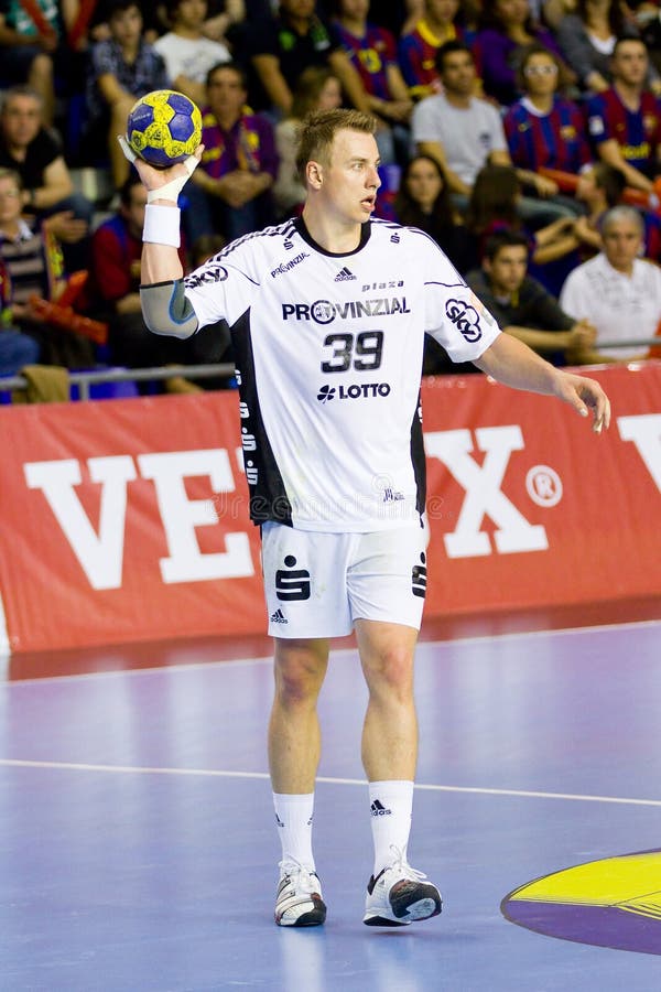 Filip Jicha of THW Kiel editorial stock image. Image of league - 20426444