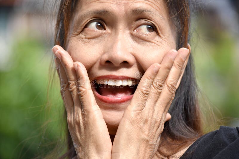Filipina Granny And Freedom Foto De Archivo Imagen De Filipinas