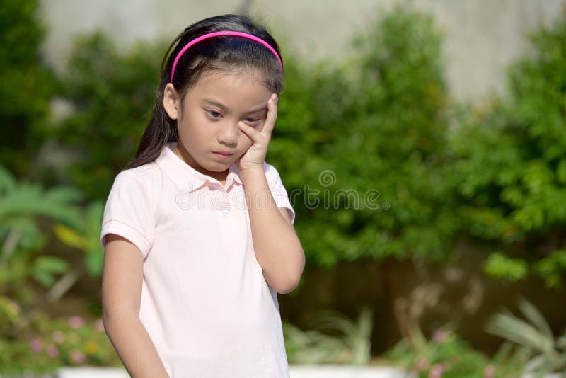 An an Adolescent and Worry stock image. Image of anxious - 158383473