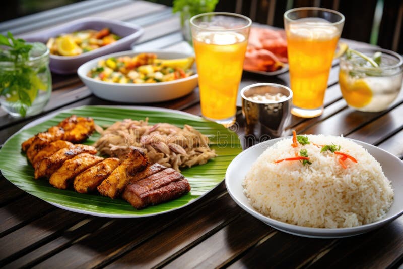 Filipino Breakfast with Garlic Fried Rice and Smoked Fish Stock ...