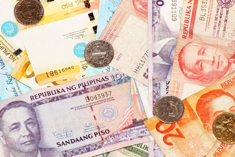 Filipino Peso Bank Notes stock photo. Image of bills - 35108422