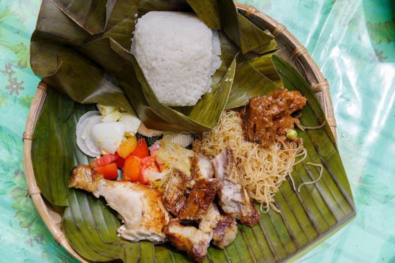 Filipino Traditional Set Meal Stock Photo - Image of banana, milk: 96293868