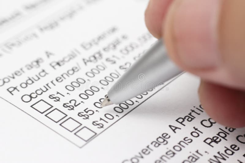 Fill out Financial Form stock image. Image of paper, macro - 39922371