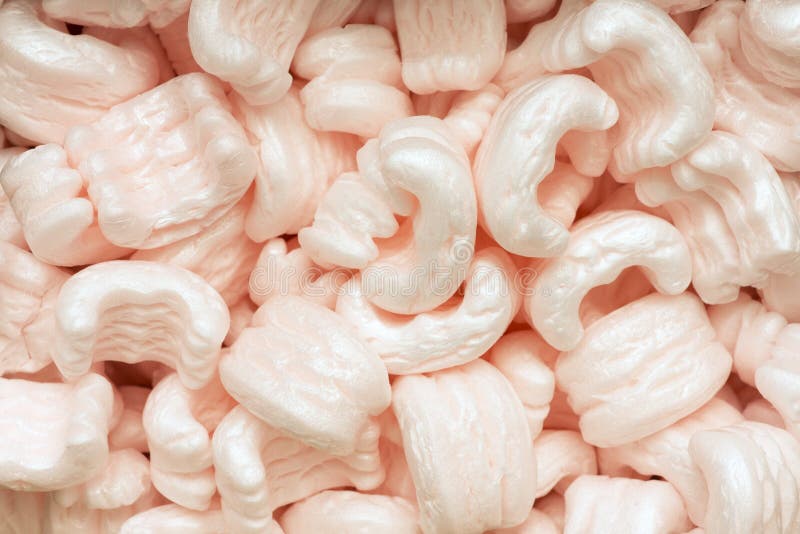 Fill Packaging Peanuts stock image. Image of isolated - 38278403