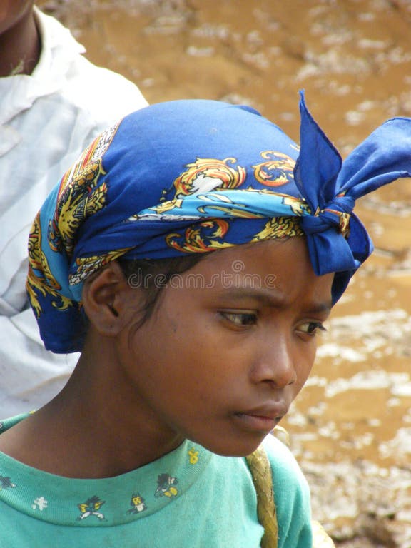 Fille malgache native photo stock éditorial. Image du malgache - 21374263