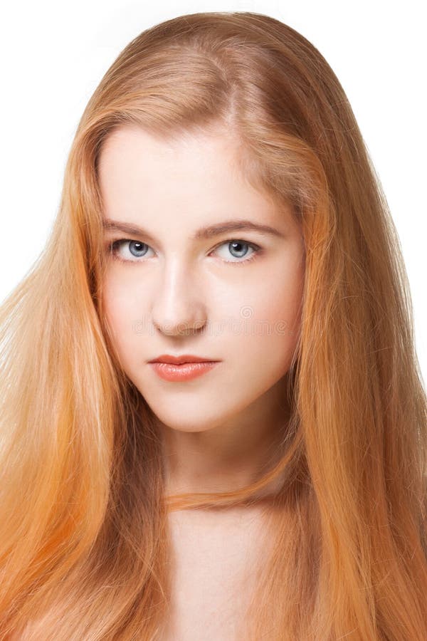 Fille rousse image stock. Image du sensualité, tony, parfait - 30916457