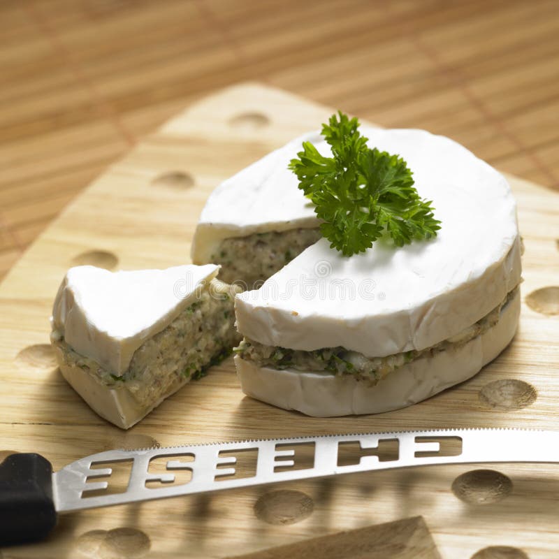 Filled cheese stock image. Image of health, cooked, board - 10509975