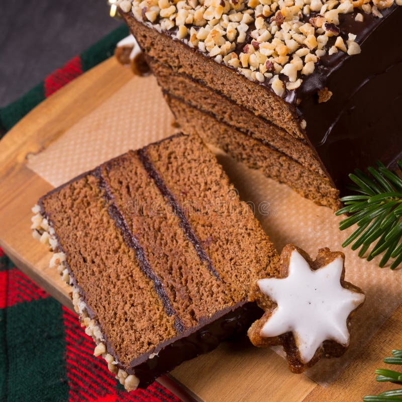Filled gingerbread stock image. Image of baked, merry - 82889919