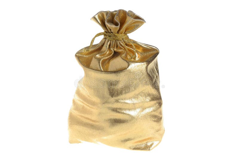 Gold Sack stock image. Image of gold, treasure, nuggets - 68667