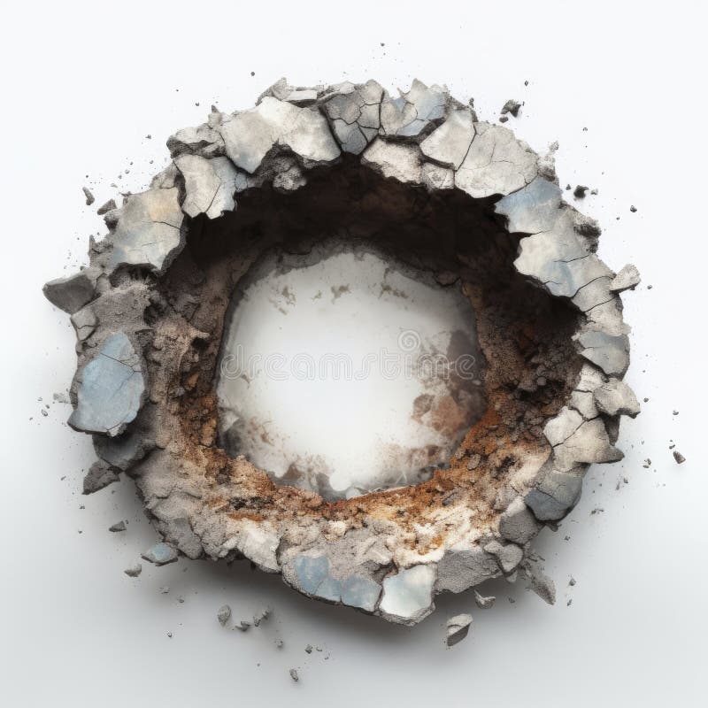 A Filled Hole in the Ground Stock Photo - Image of equipment, backfill ...