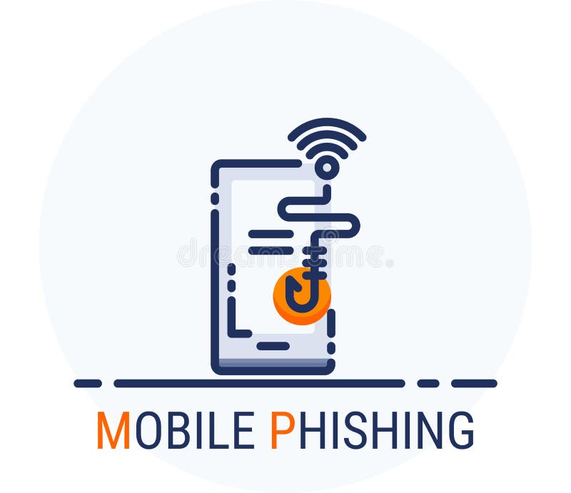 Filled Line Icons Style. Hacker Cyber Crime Attack Mobile Phishing for ... Filled Line Icons Style. Hacker Cyber Crime Attack Mobile Phishing for ...