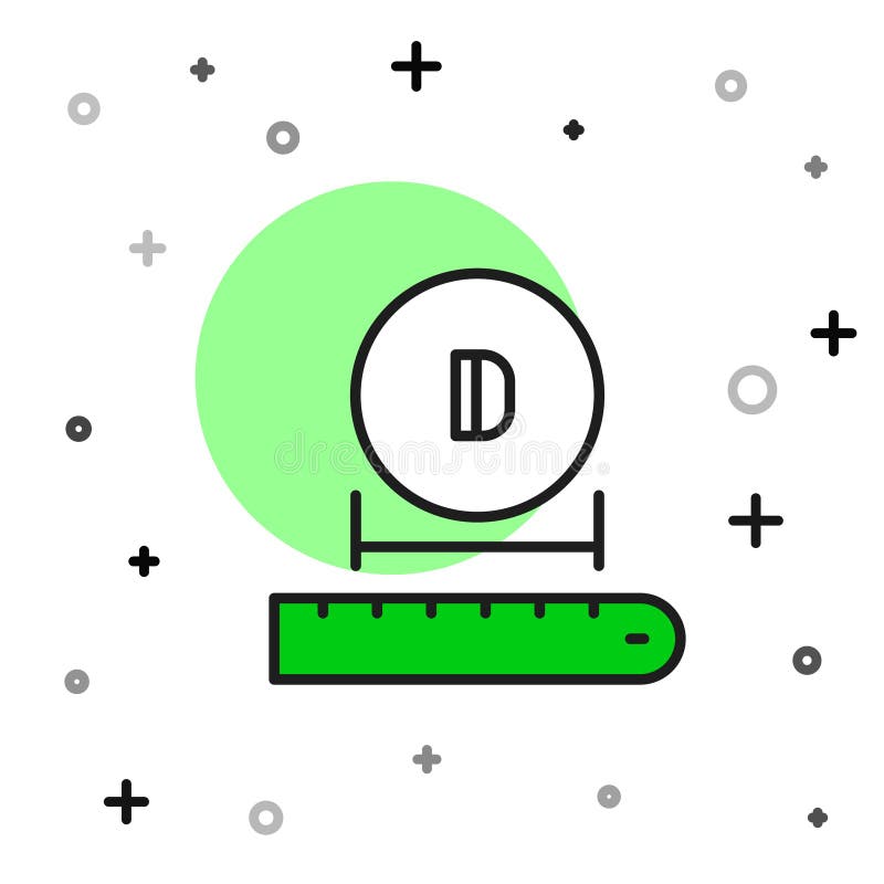 Diameter Pictogram Stock Illustrations – 615 Diameter Pictogram Stock ...