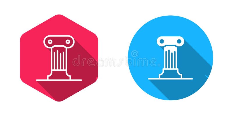 Icon Pillar Outline Vector Logo Linear Stock Illustrations – 1,009 Icon ...