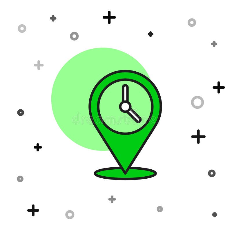 Clock Pinpoint Icon Stock Illustrations – 114 Clock Pinpoint Icon Stock ...
