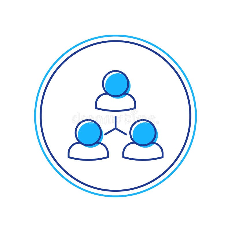 Filled Outline Online Class Icon Isolated on White Background. Online ...