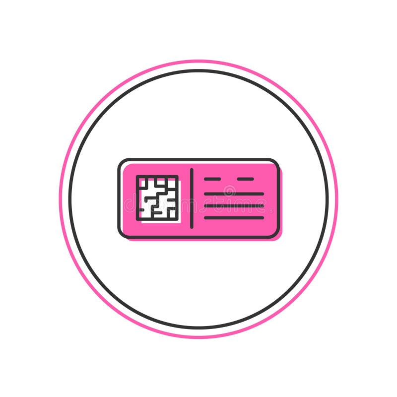 Qr Code Ticket Stock Illustrations – 1,102 Qr Code Ticket Stock ...