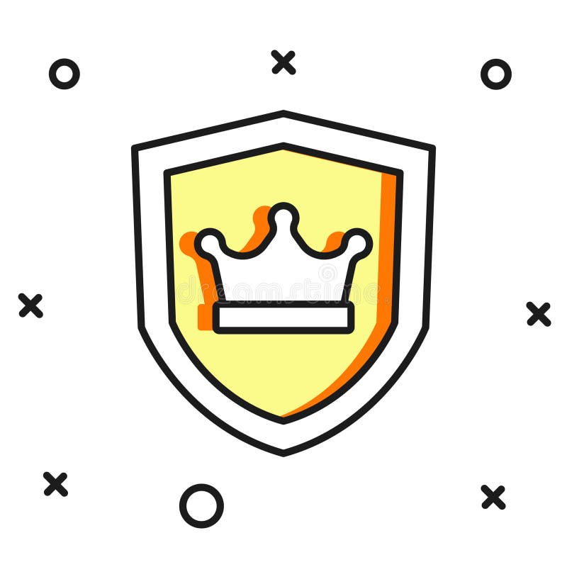 Gold Shield Outline Vector Stock Photos - Free & Royalty-Free Stock ...