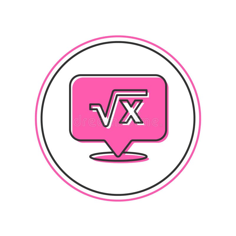 Square Root Sign Outline Stock Illustrations – 1,505 Square Root Sign ...